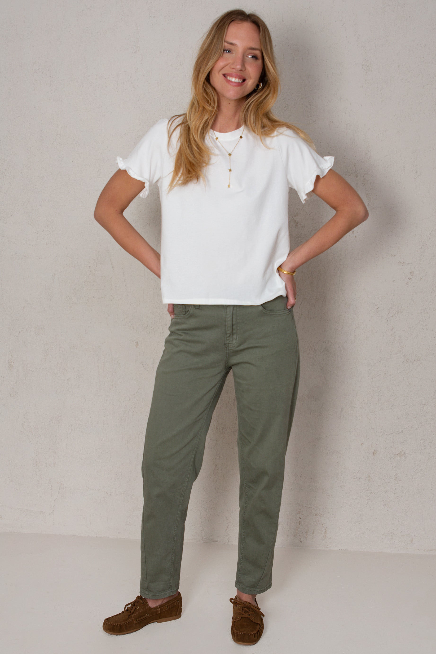 VERA PANTS // GREEN