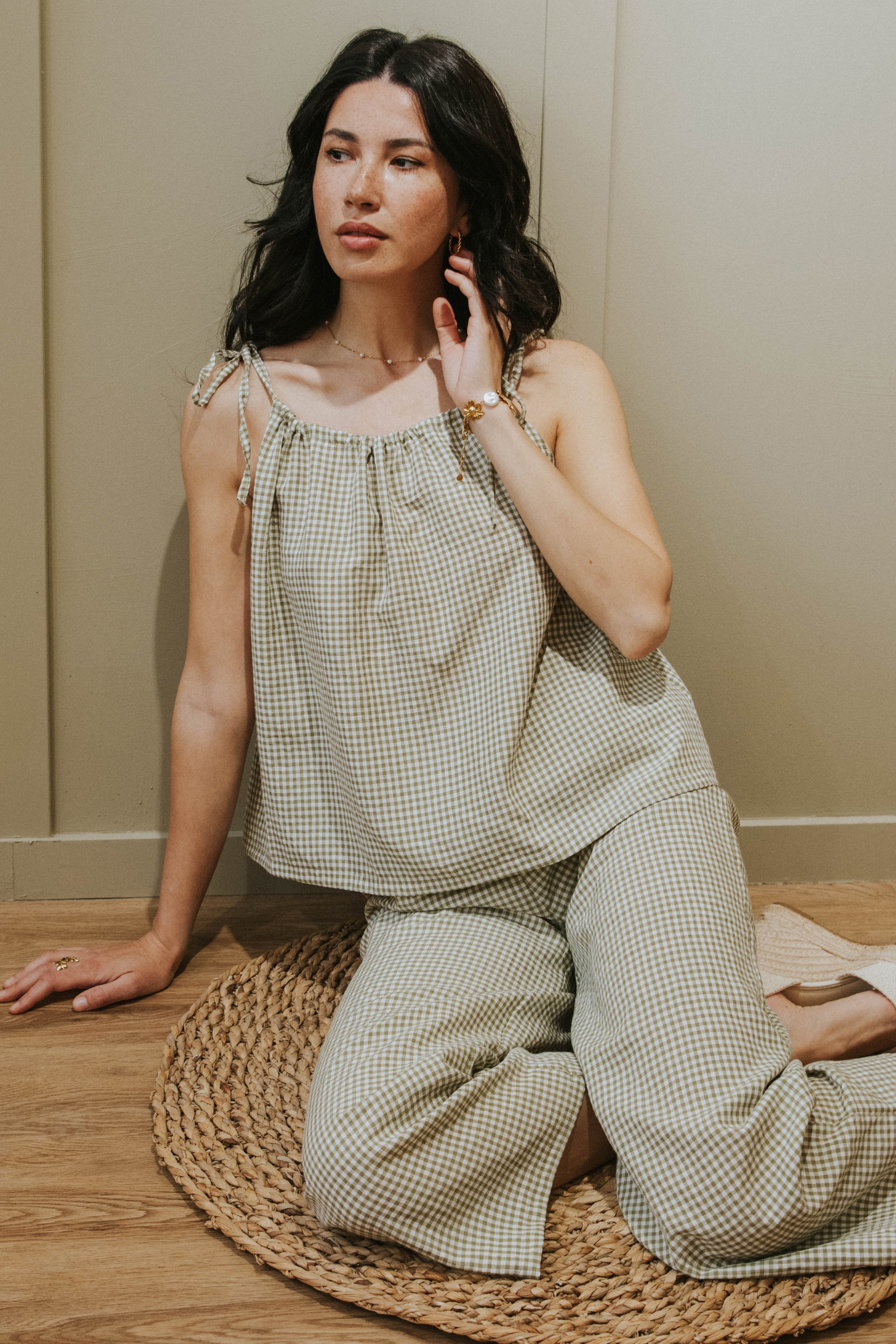 OLIVIA TOP // GREEN VICHÍ