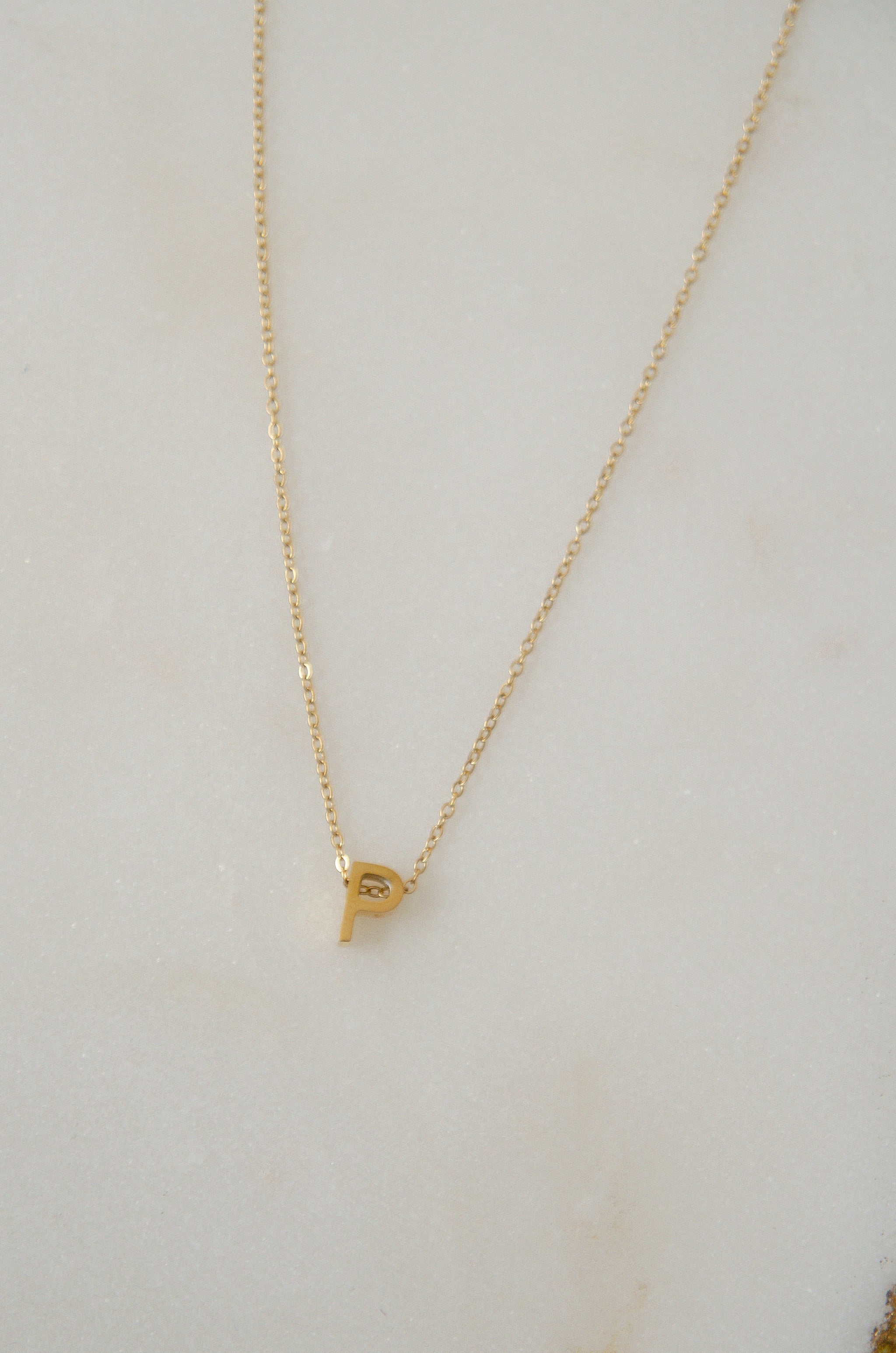 COLLAR LETTERS // P