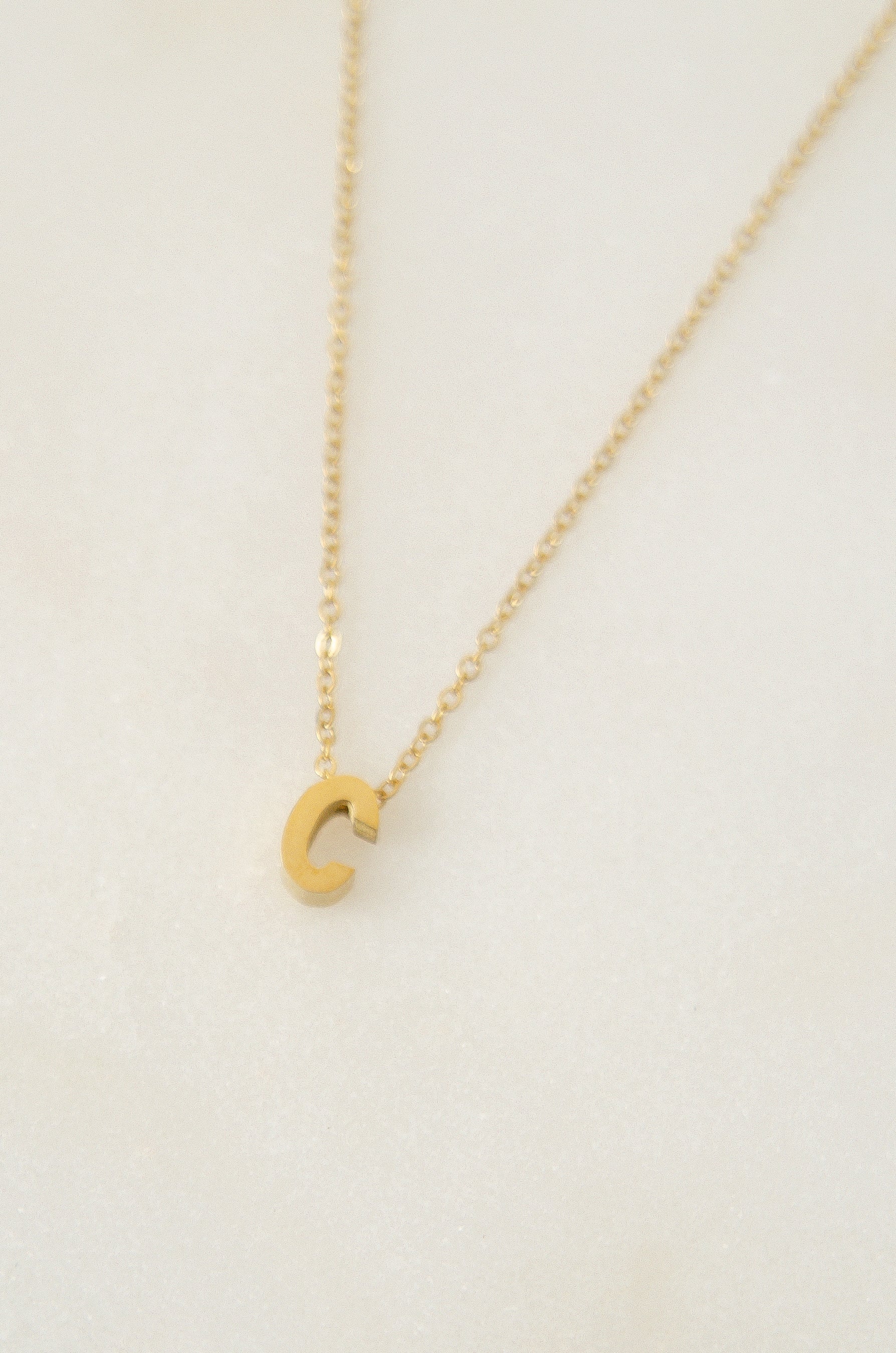 COLLAR LETTERS // C