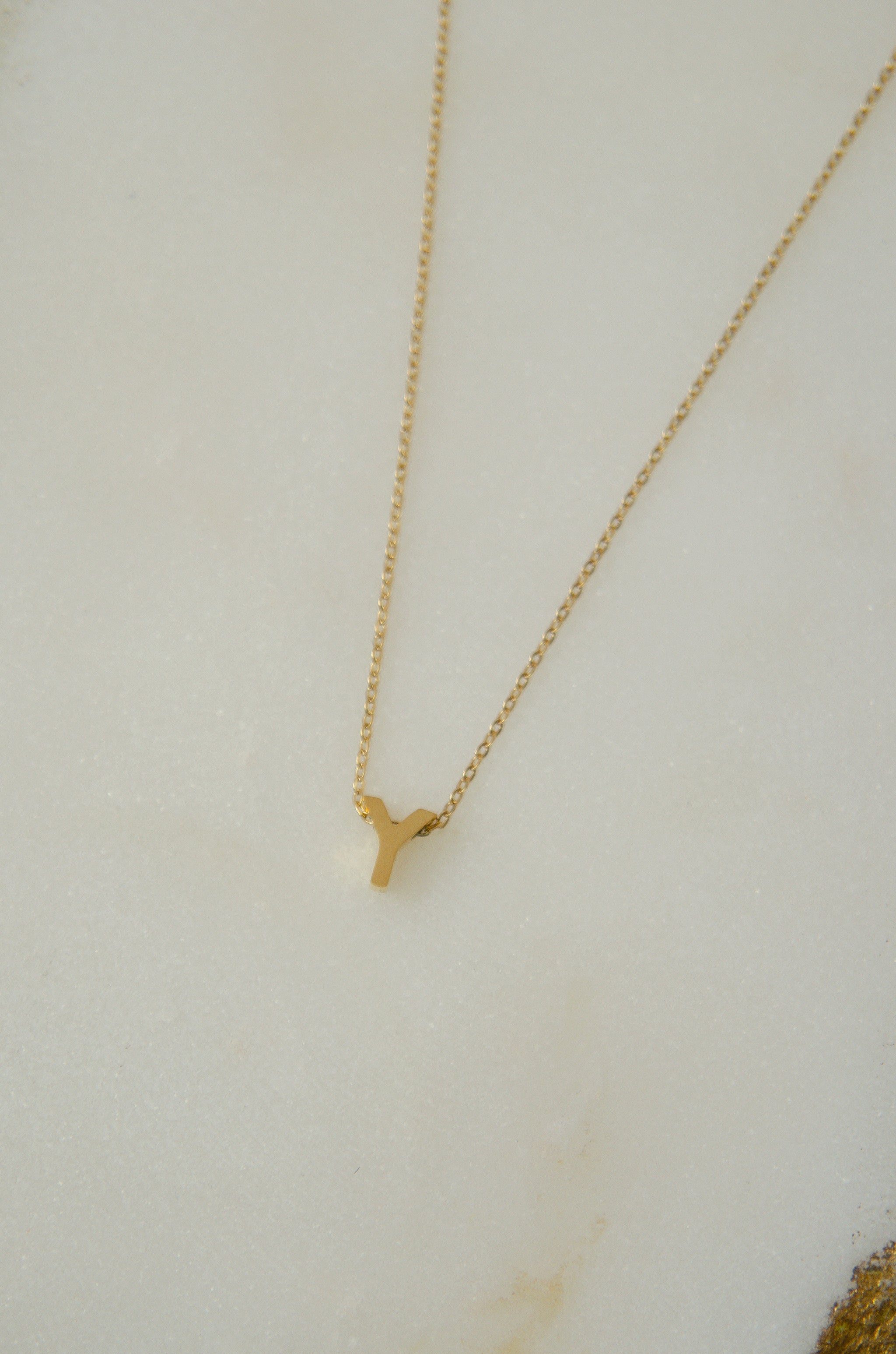 COLLAR LETTERS // Y